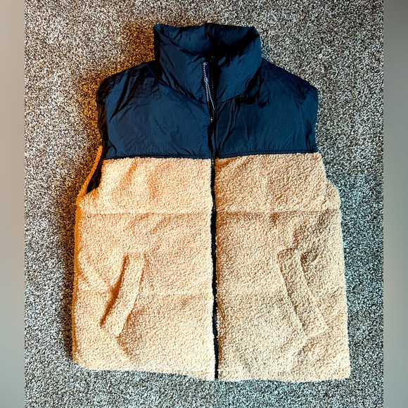 wild fable | Jackets & Coats | Target Wild Fable Puffer Sherpa Vest ...